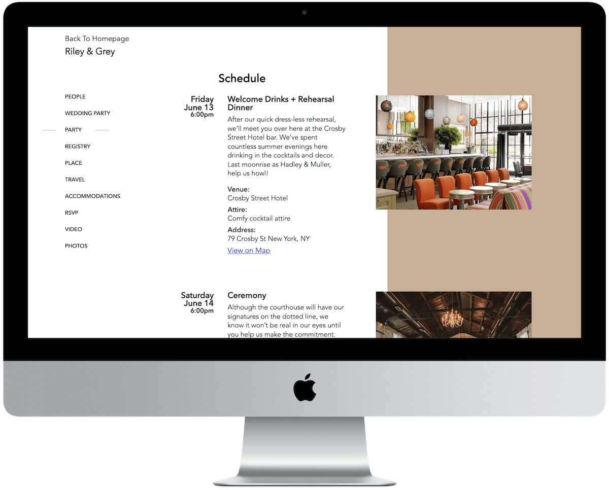 24 Must-Have Wedding Website FAQs | Riley & Grey